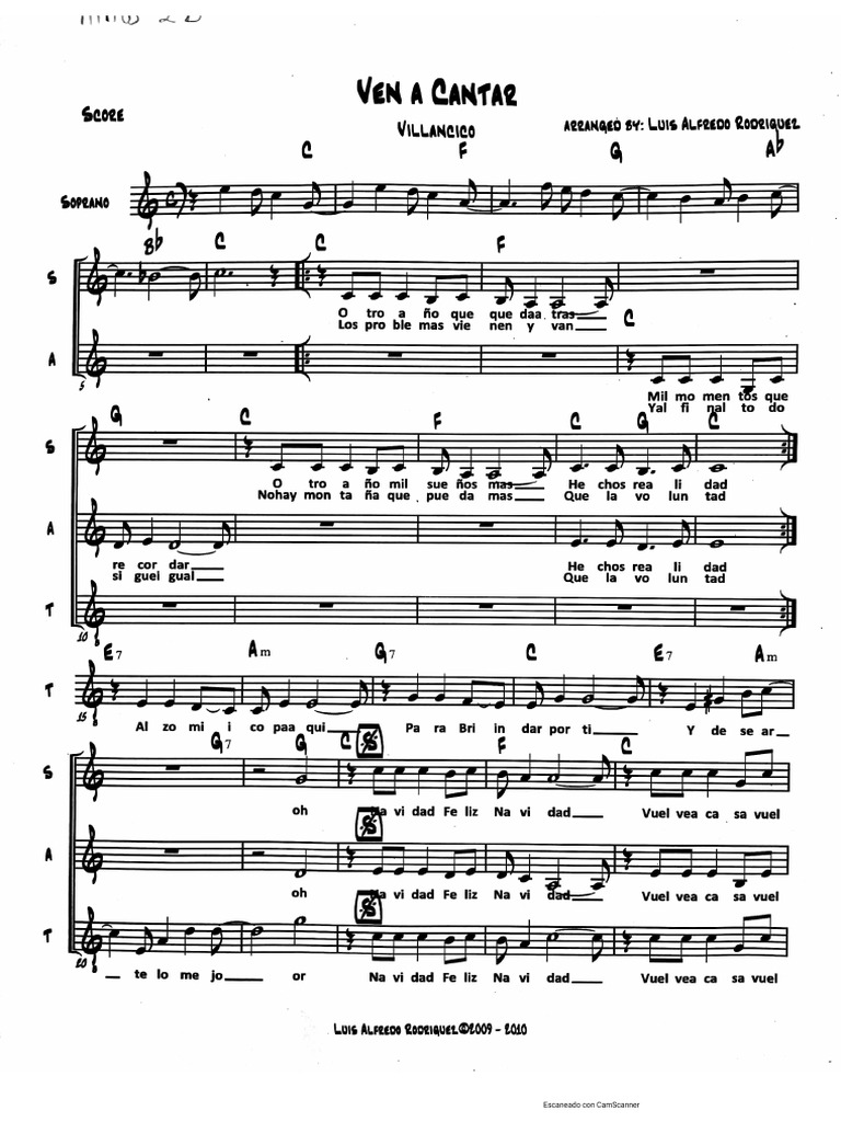 Ven A Cantar | PDF