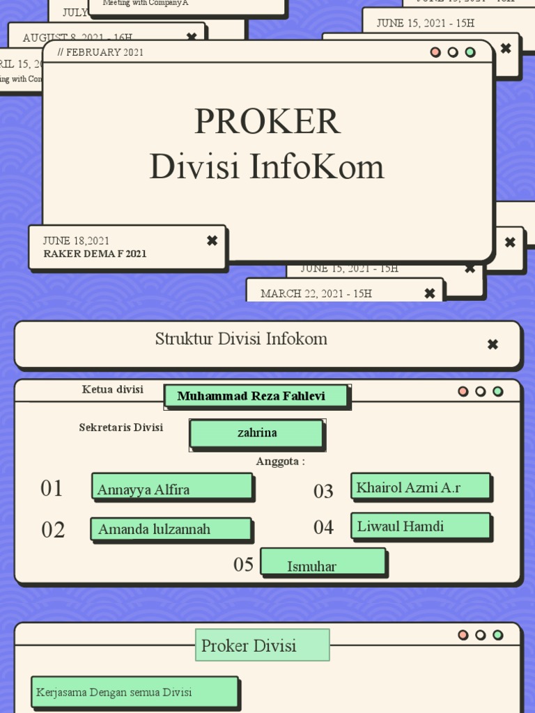 Divisi Infokom | PDF | Karier & Perkembangan | Bisnis