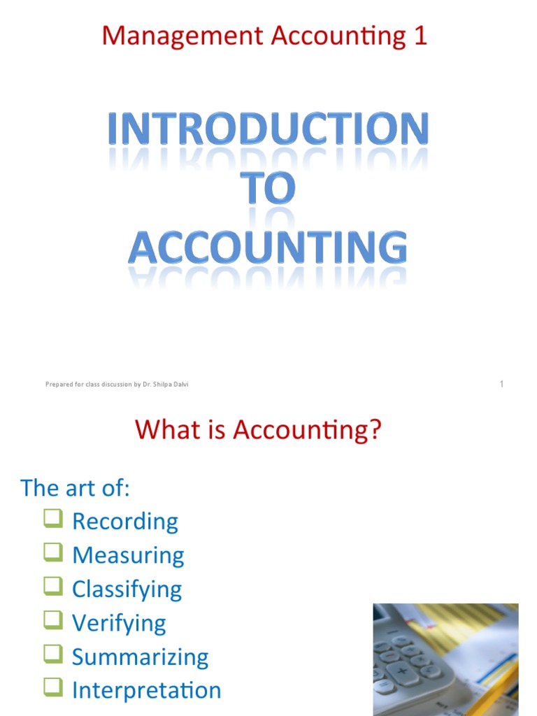 Understanding Management Accounting Basics | PDF | Debits And Credits ...