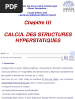 Calcul des Structures Hyperstatiques | PDF | Treillis (assemblage ...