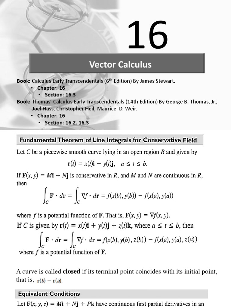 Vector Calculus Notes | PDF | Integral | Divergence