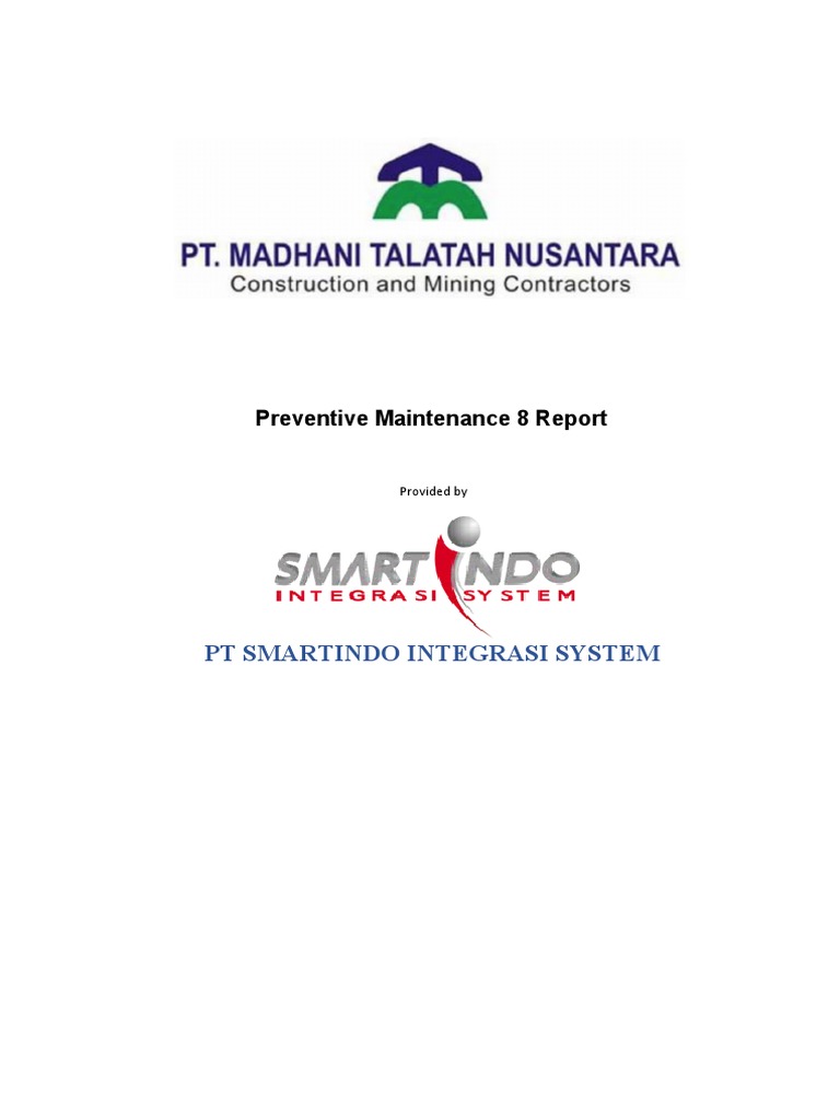 Contoh Preventive Maintenance Pdf Network Interface Controller