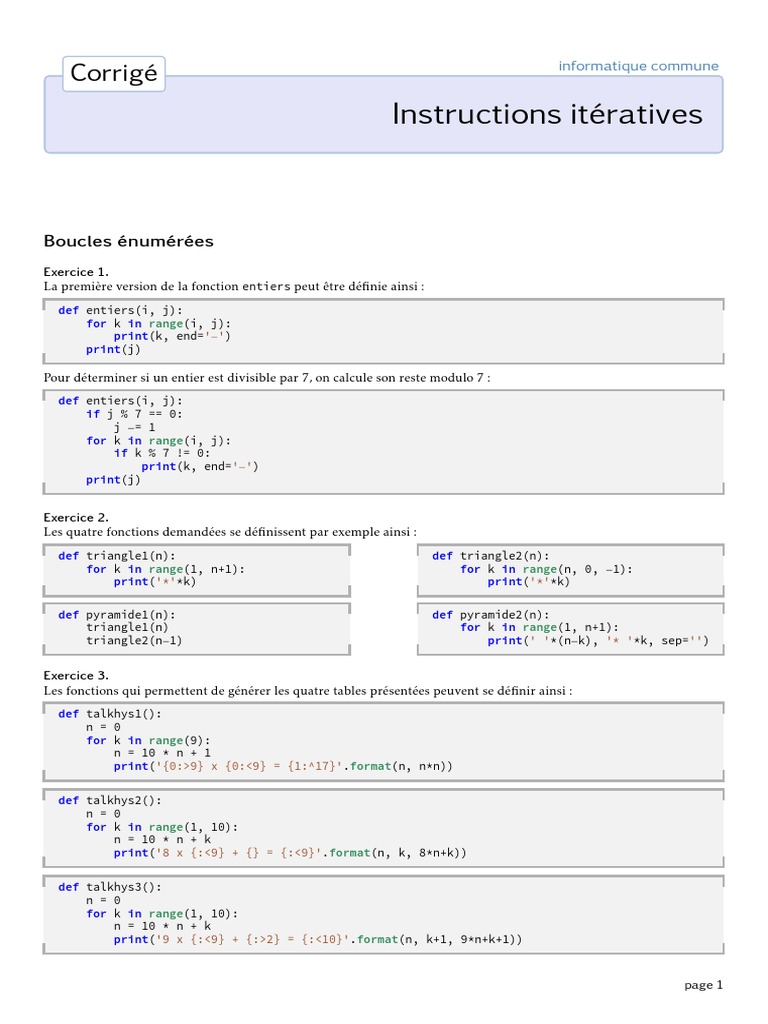 TP2 Corrige | PDF | Nombre | Concepts mathématiques