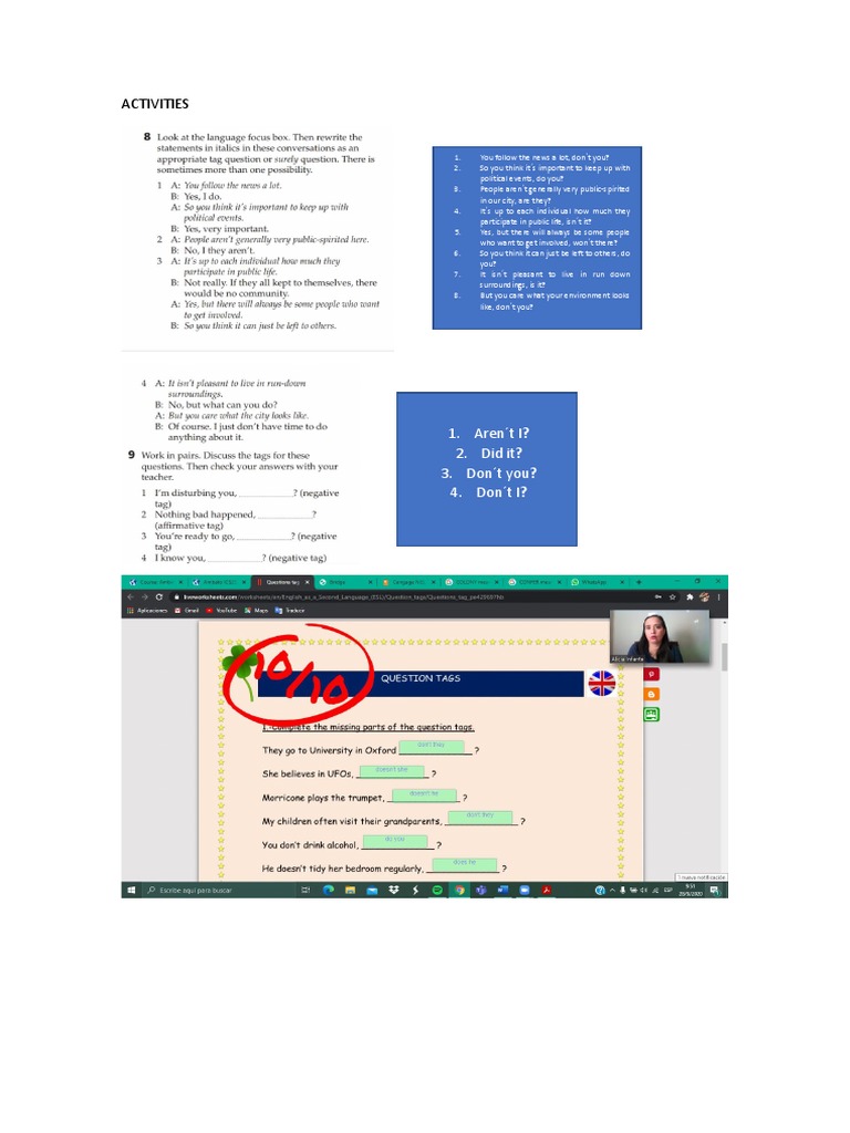 Activities | PDF | Social Science | Lifestyle