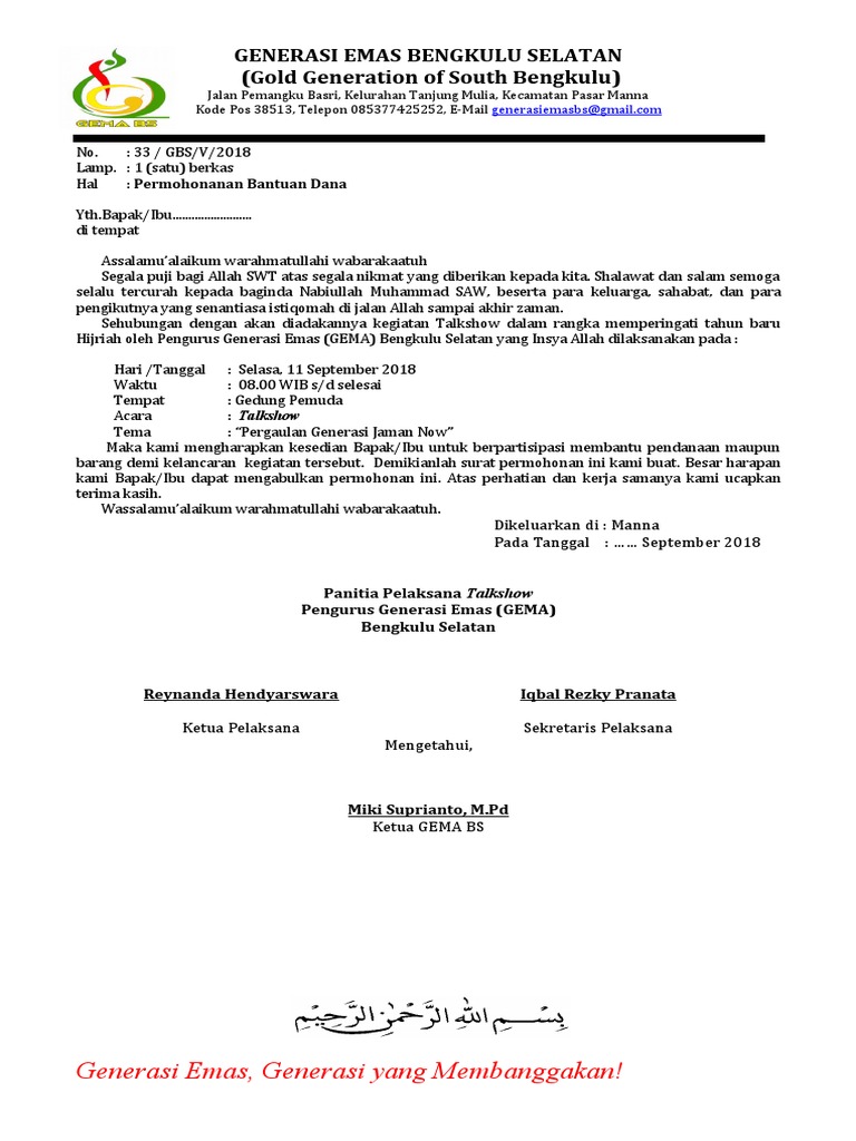 Proposal Talk Show | PDF