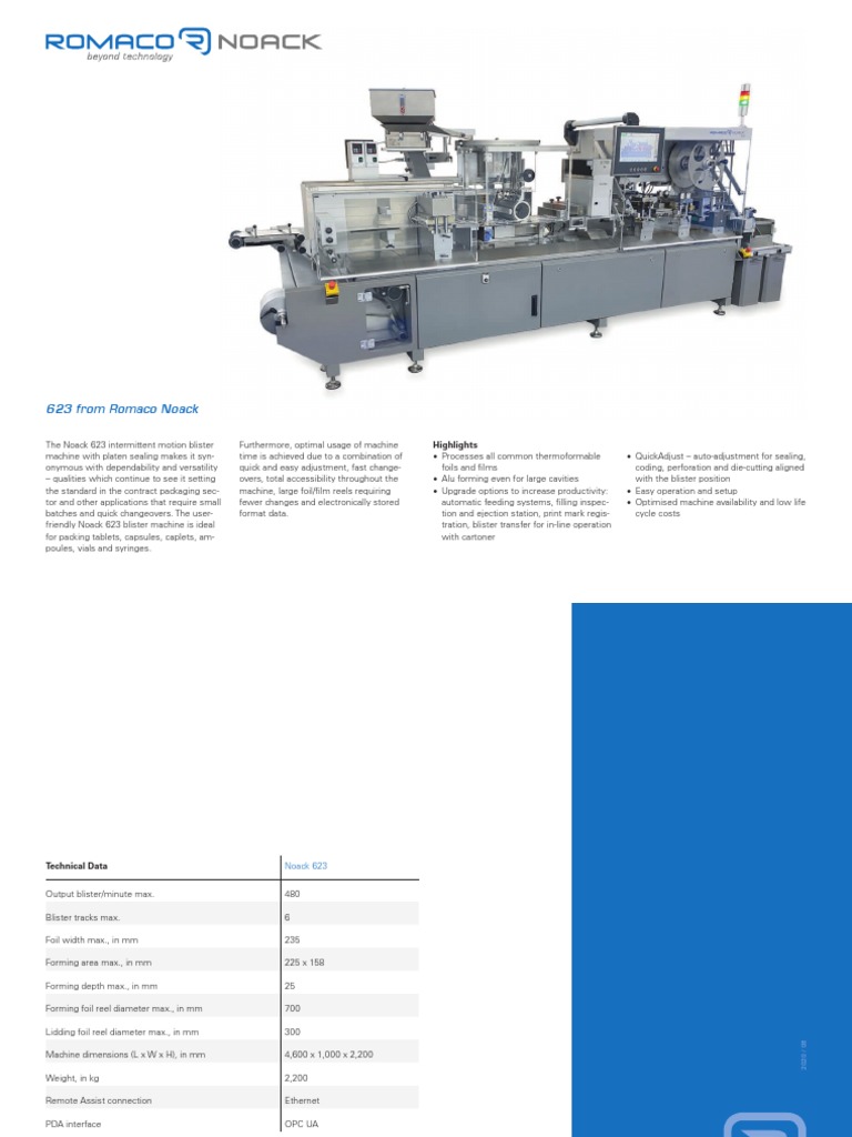 623 From Romaco Noack: Highlights | PDF