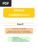 Schema Orara Clasa A II-a | PDF