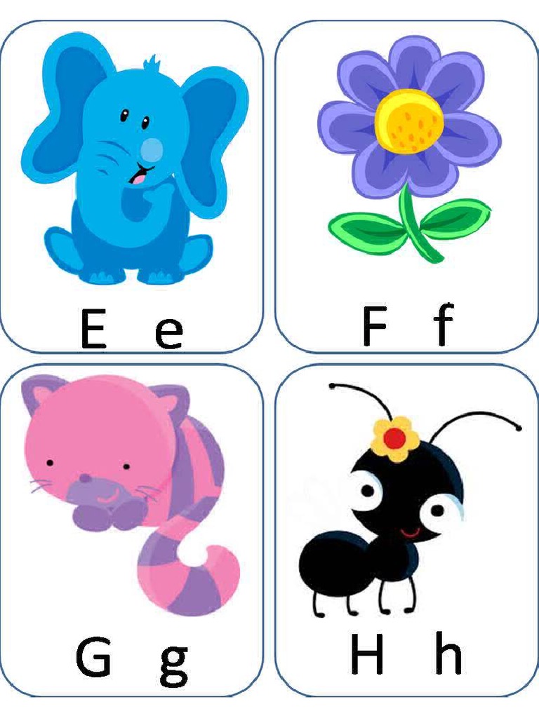 Lotería de Letras Formato Grande | PDF