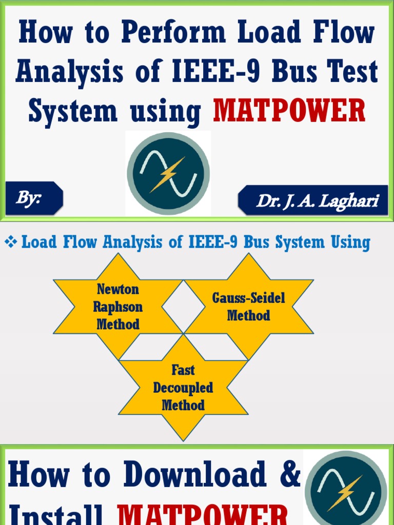 Load Flow Analysis of IEEE-9 Bus System | PDF | Electrical Engineering ...