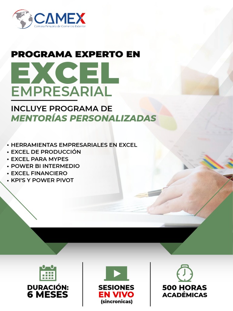 Programa Experto en Excel Empresarial | PDF | Microsoft Excel | SQL