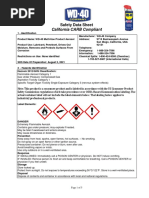 MSDS Aica Aibon Polish | PDF | Personal Protective Equipment | Fires
