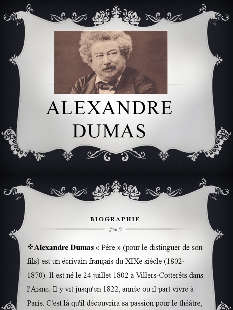 Alexandre Dumas | PDF