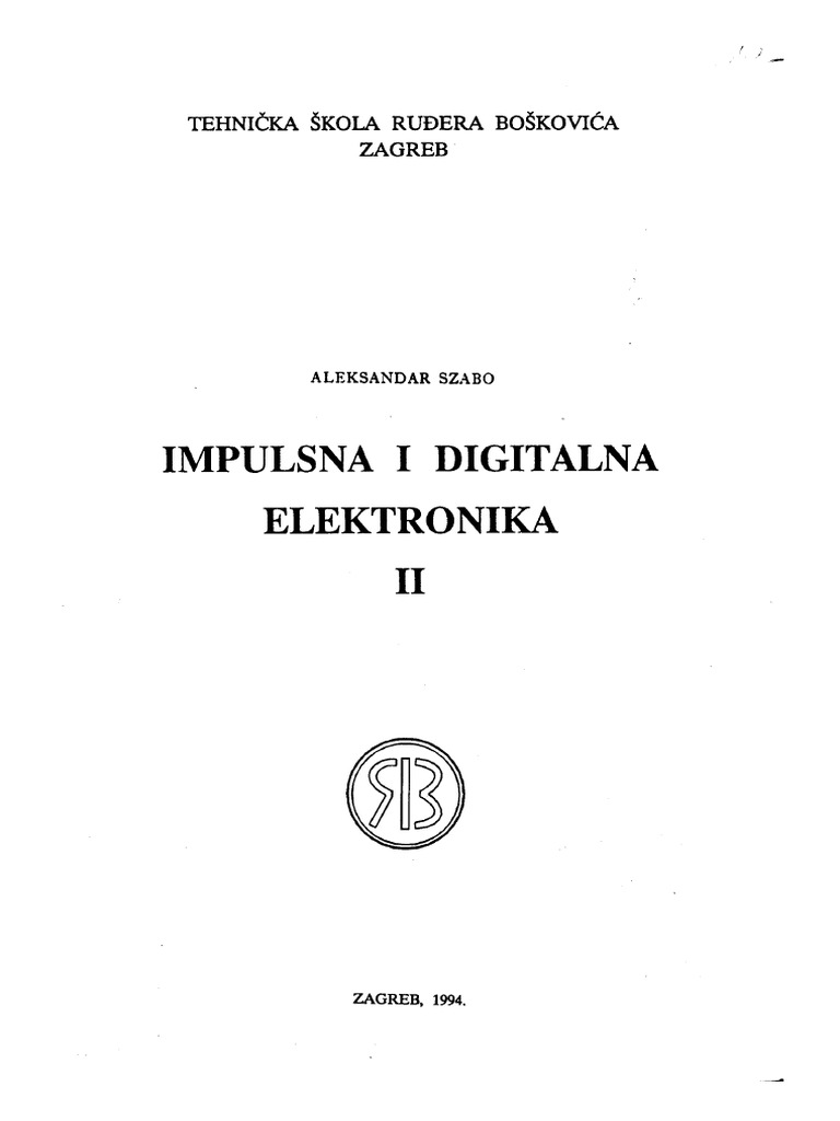 Impulsna I Digitalna Elektronika II | PDF