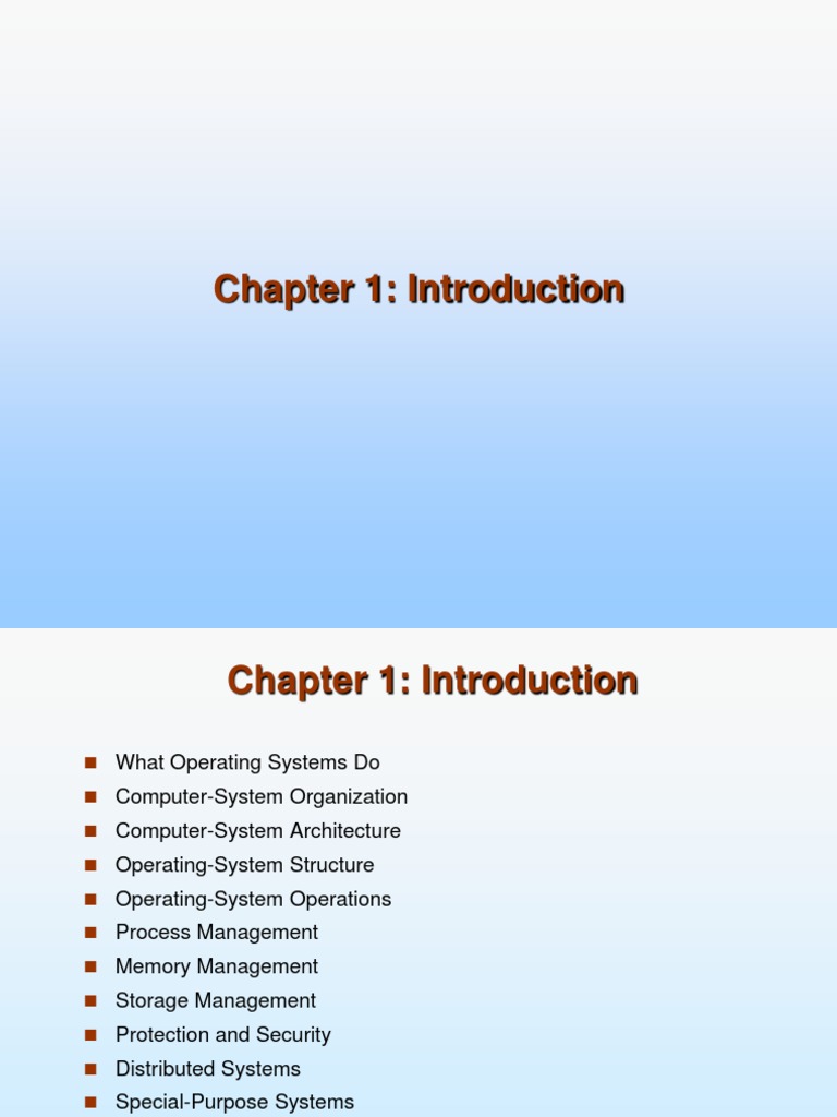 1 Introduction | PDF | Computer Data Storage | Operating System