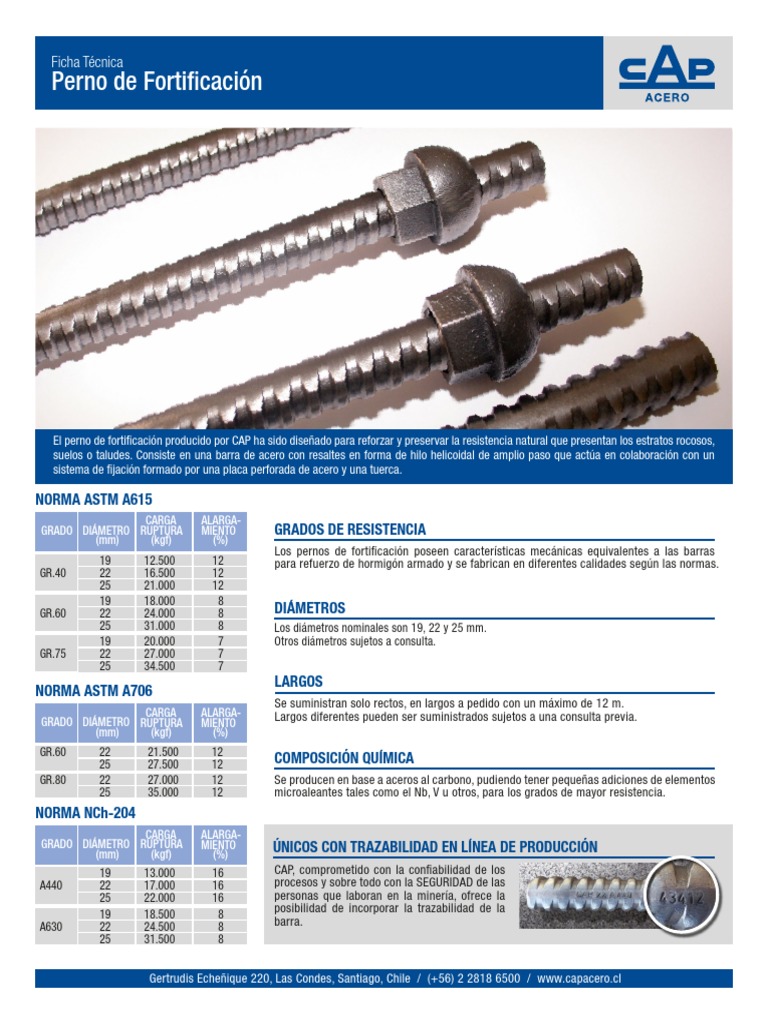 Cap FT Perno Helicoidal 230519 | PDF | Ingeniero civil | Ingeniería estructural