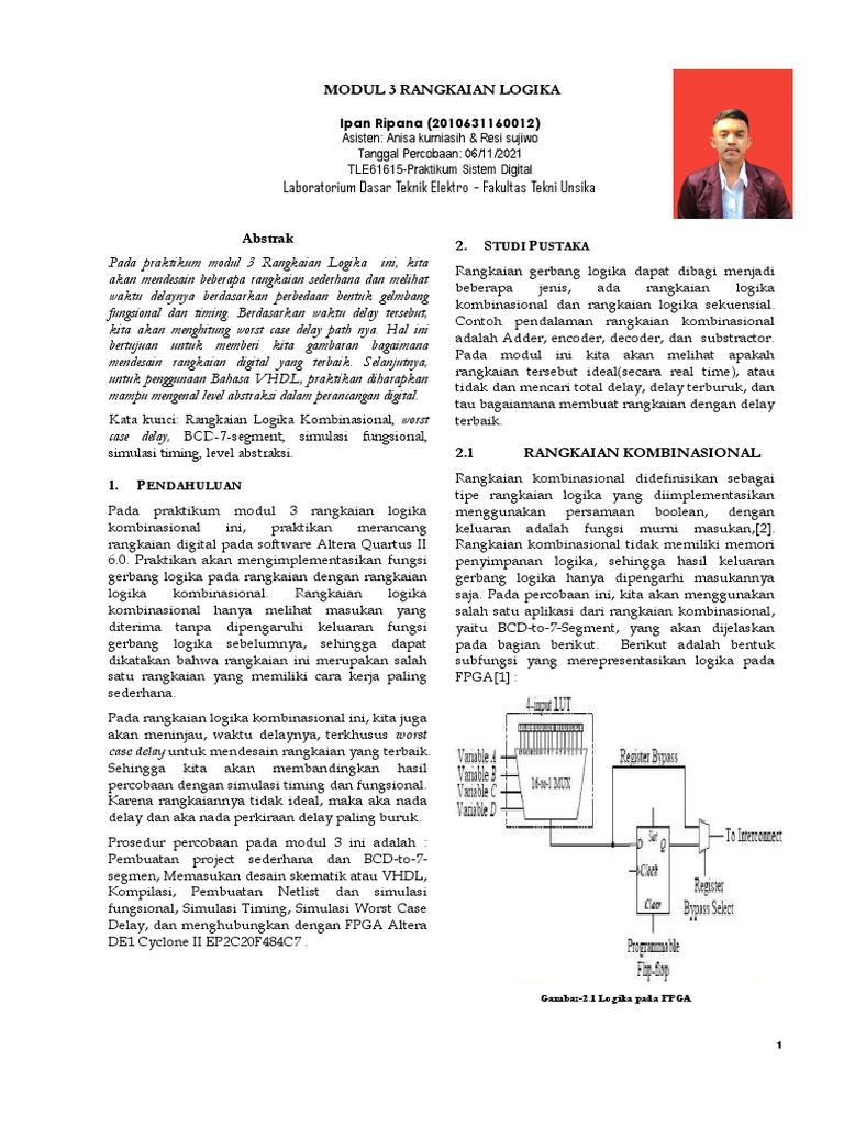 Laprak Modul 3 | PDF