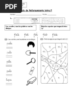 Practica Con La Silaba Pla Ple Pli Plo Plu | PDF