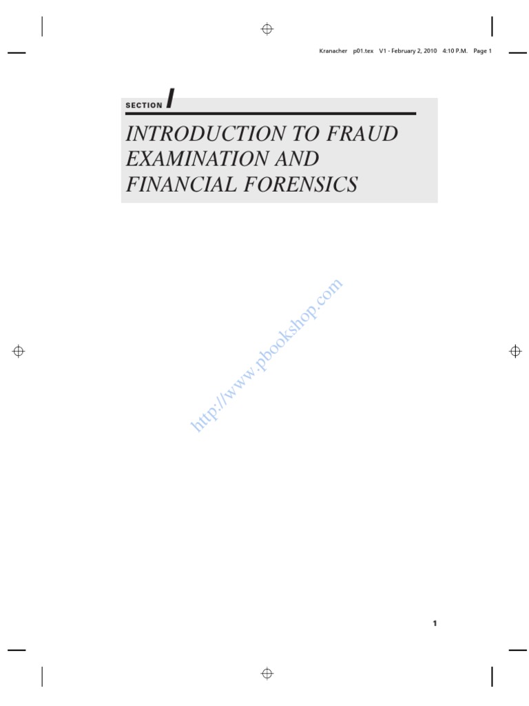 Forensic Accounting and Fraud Examination | PDF | Fiduciary | Fraud