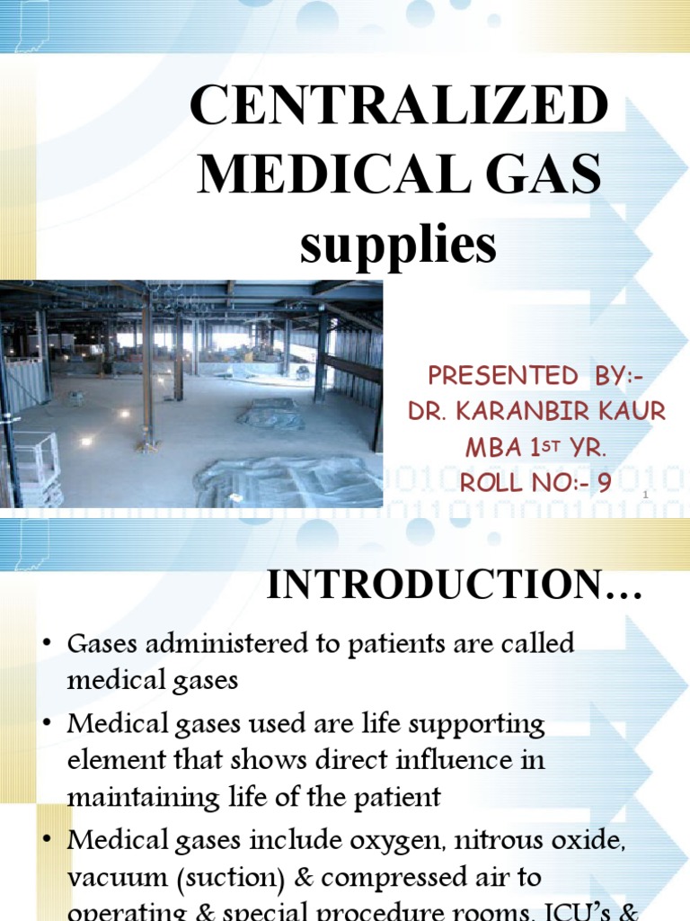 Centralized Medical Gas System | PDF | Process Engineering | Phases Of ...