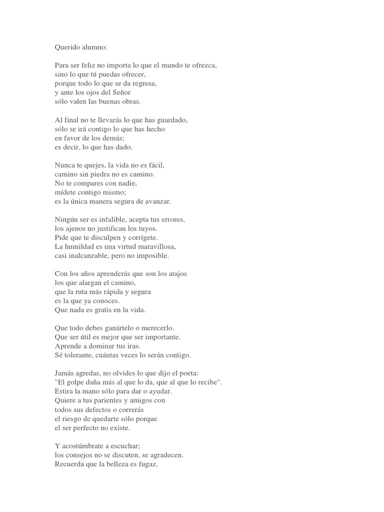 Mi Ultima Leccion-Hugo Almanza | PDF