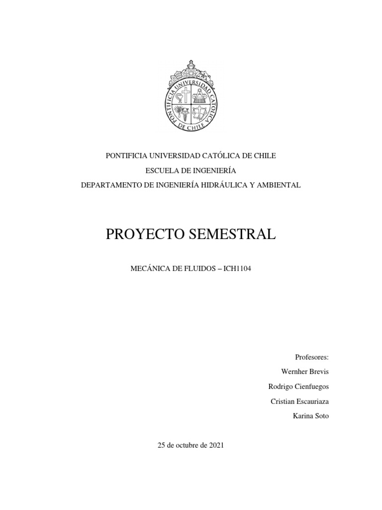 Proyecto Semestral | PDF | Ingeniería | Mecánica