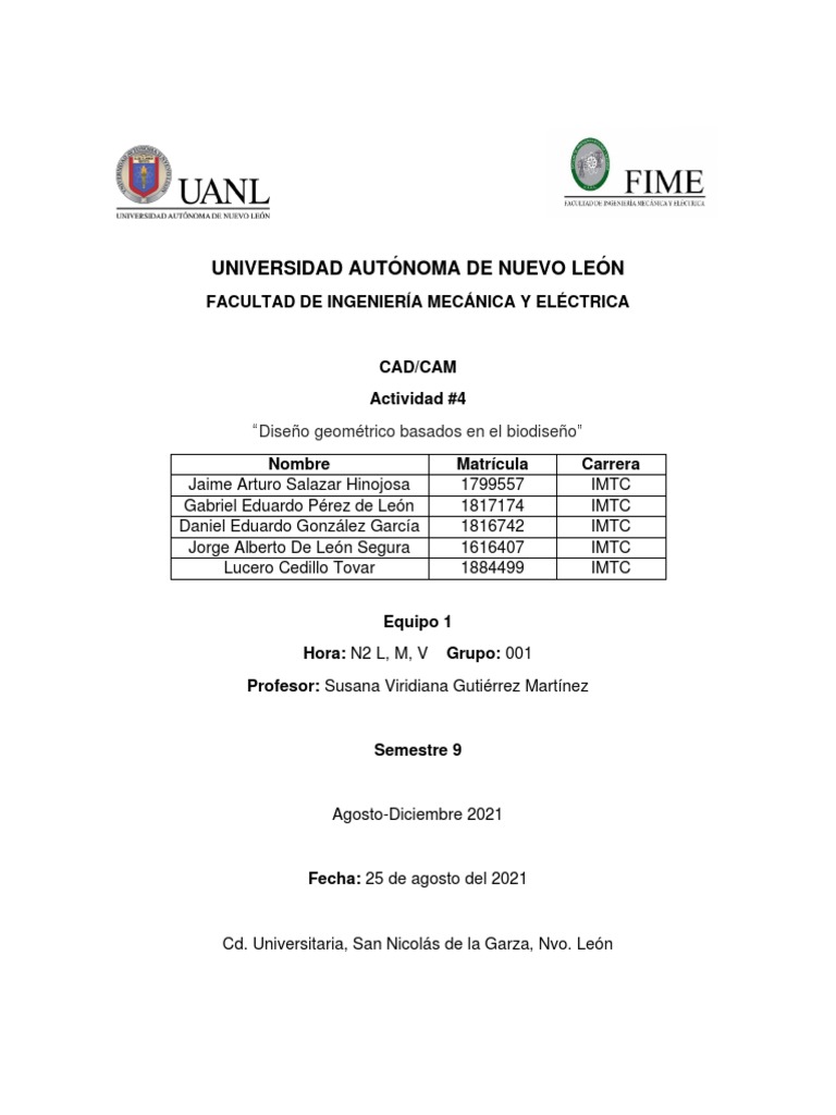 Act4 E1 CADCAM | PDF