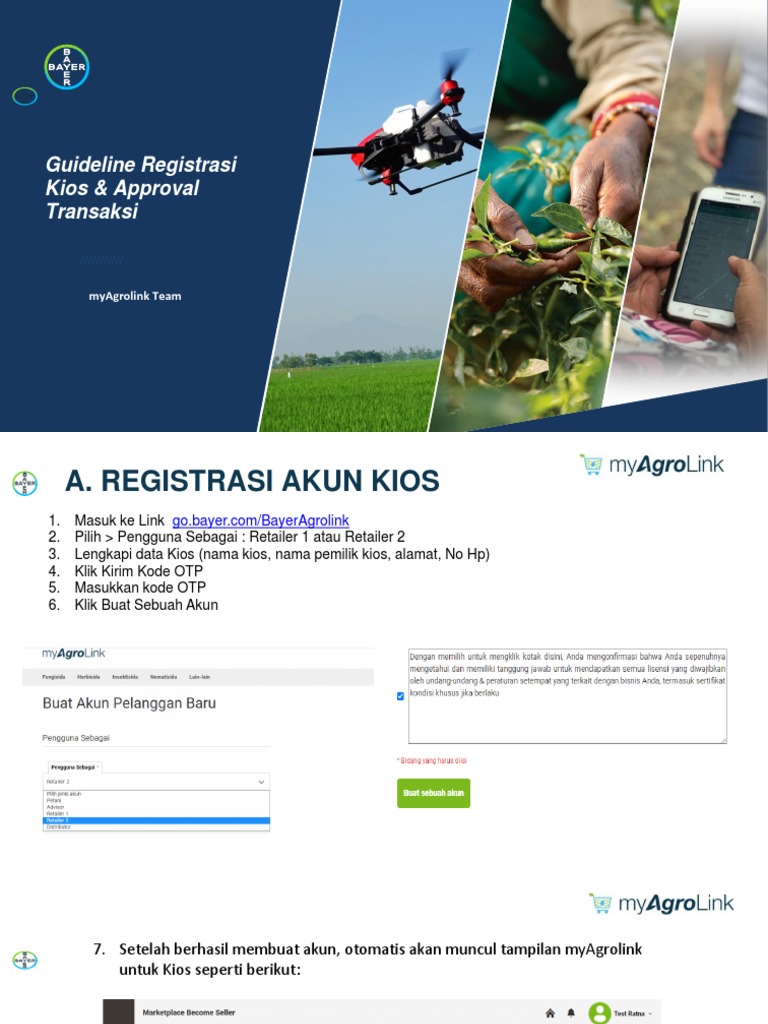 Guideline Kios Myagrolink | PDF