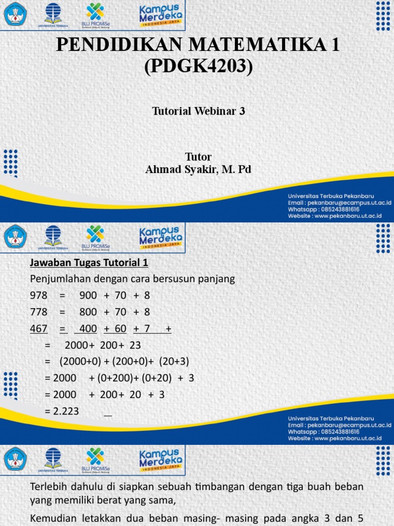 PDGK4203 Tuweb 3 | PDF