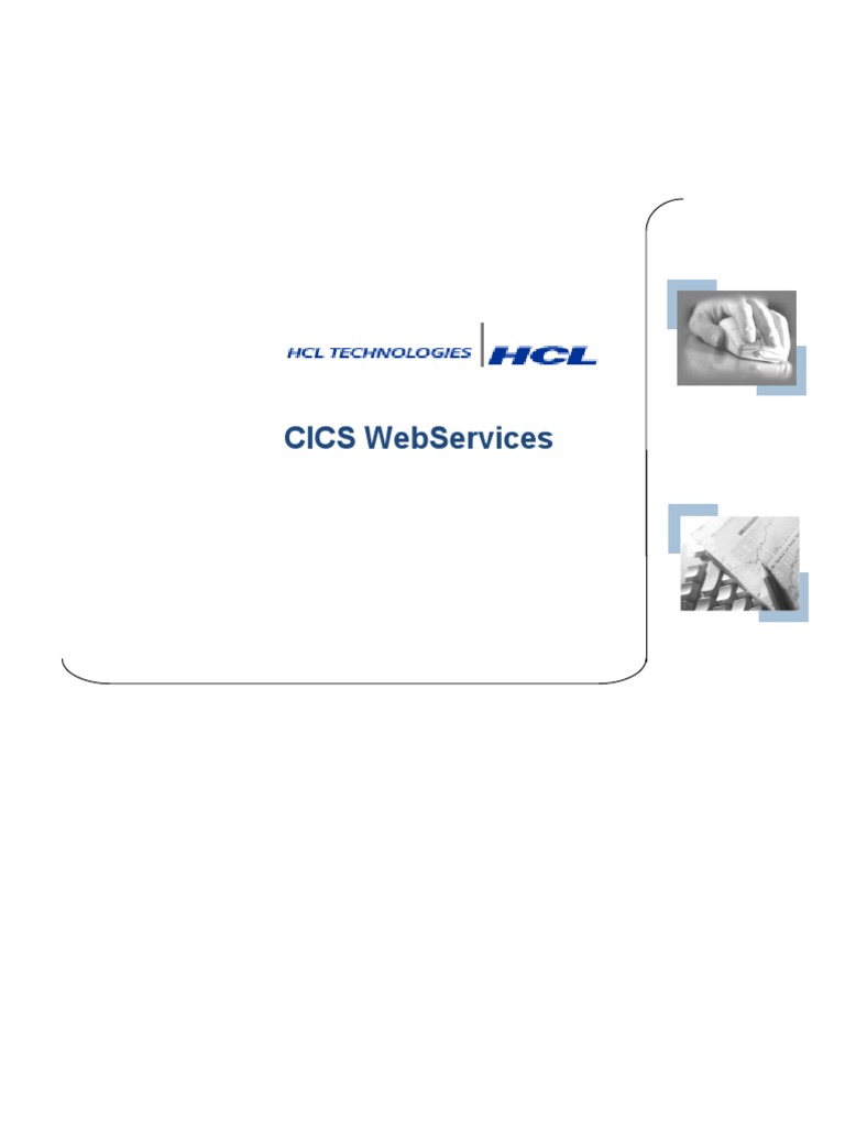CICS WebServices v0.1 | PDF | Web Service | Soap