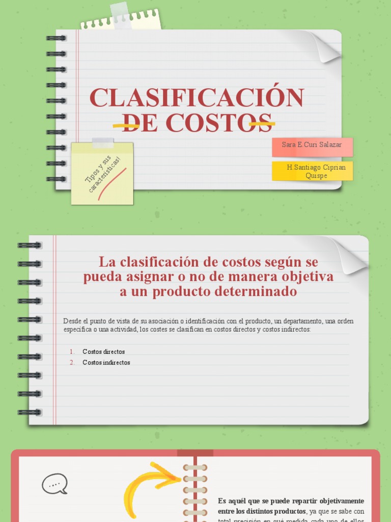 Clasificación de costos | PDF | Costo | Economias