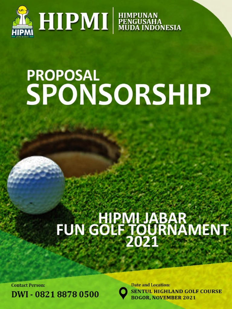 Proposal Golf Turnament 2021 | PDF