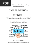 Etimología de La Palabra Ética | PDF | Filosofía