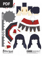 Akame Ga Kill - Esdeath Papercraft | PDF