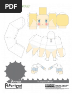 Tokyo Ghoul - Touka Kirishima Papercraft | PDF