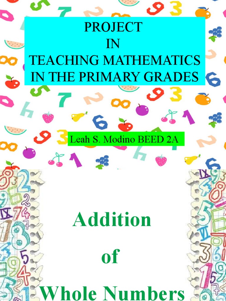 Teaching Mathematics in The Primary Grades | PDF | Arithmetic | Geometry