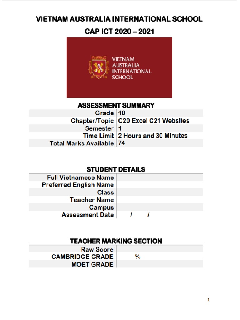 Grade 10 ICT - C20 & 21 2021-PART 1 | PDF