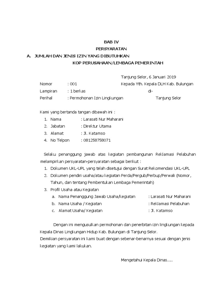 Dokumen Ukl-Upl | PDF | Hukum