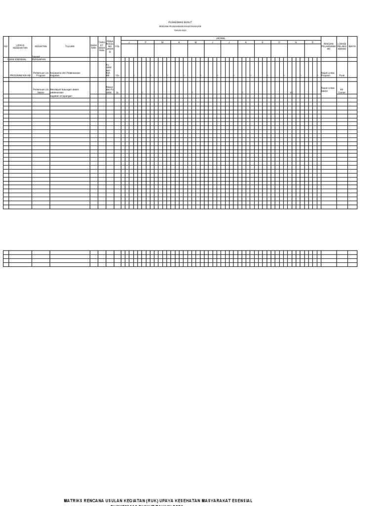 Format Ruk, RPK | PDF