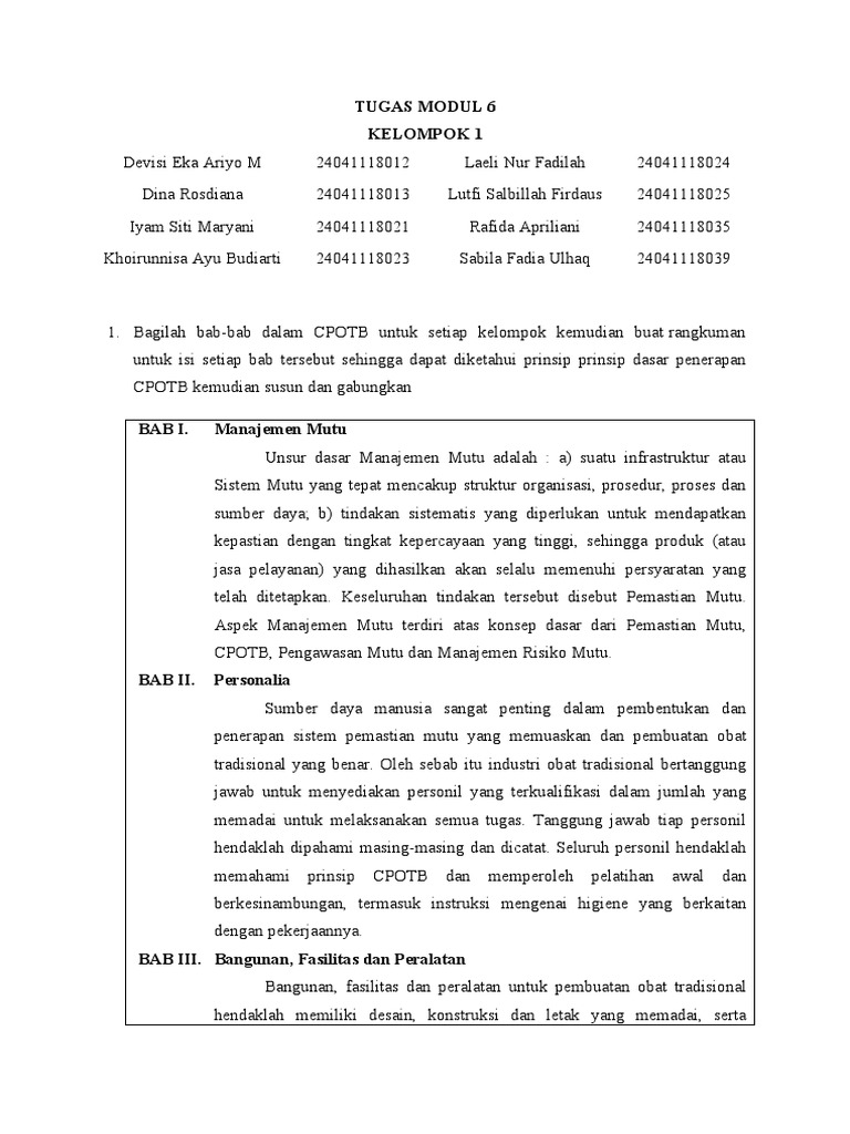 Tugas Modul 6 | PDF