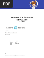 AZ 900 Questions | PDF | Cloud Computing | Software As A Service