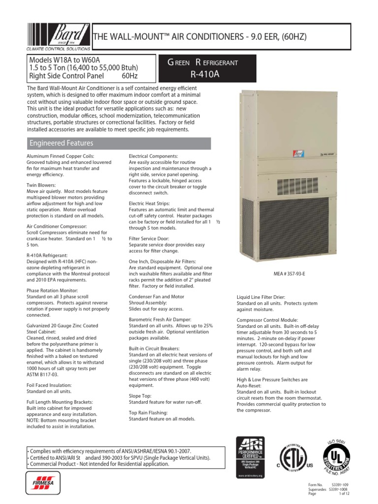 Bard | PDF | Ventilation (Architecture) | Machines