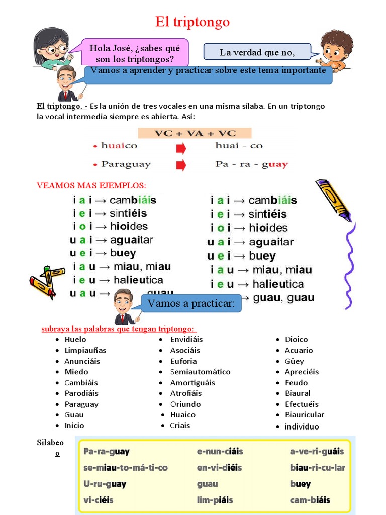 El Triptongo | PDF