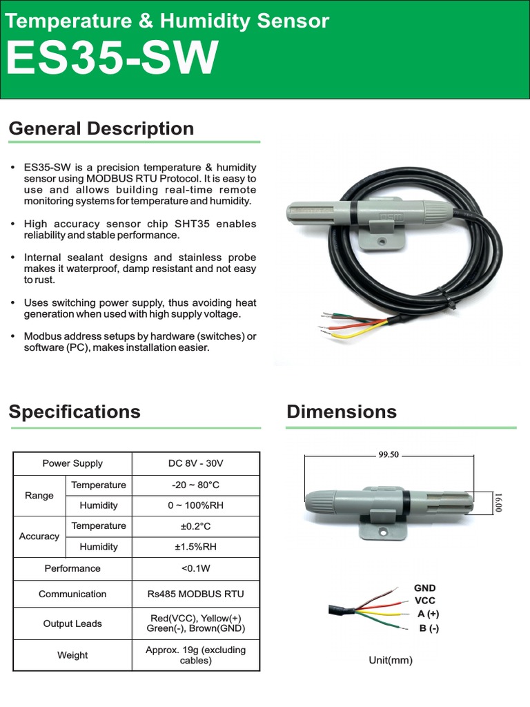 ES35-SW: General Description | PDF | Power Supply | Computer Science