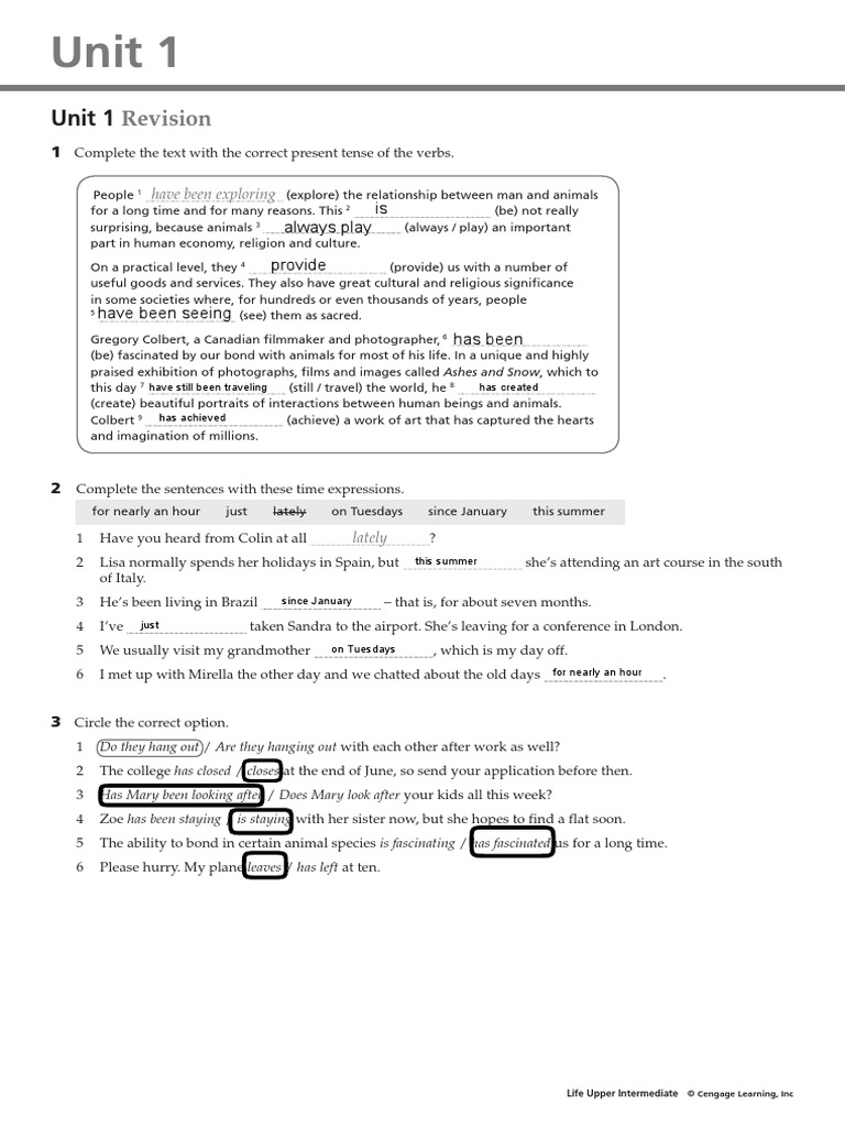 Upper-Int Unit1 Revision Be | PDF