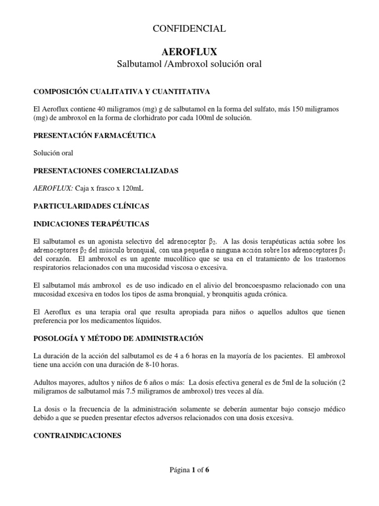 Ec Ip Completa Aeroflux | PDF | Asma | Corticosteroides