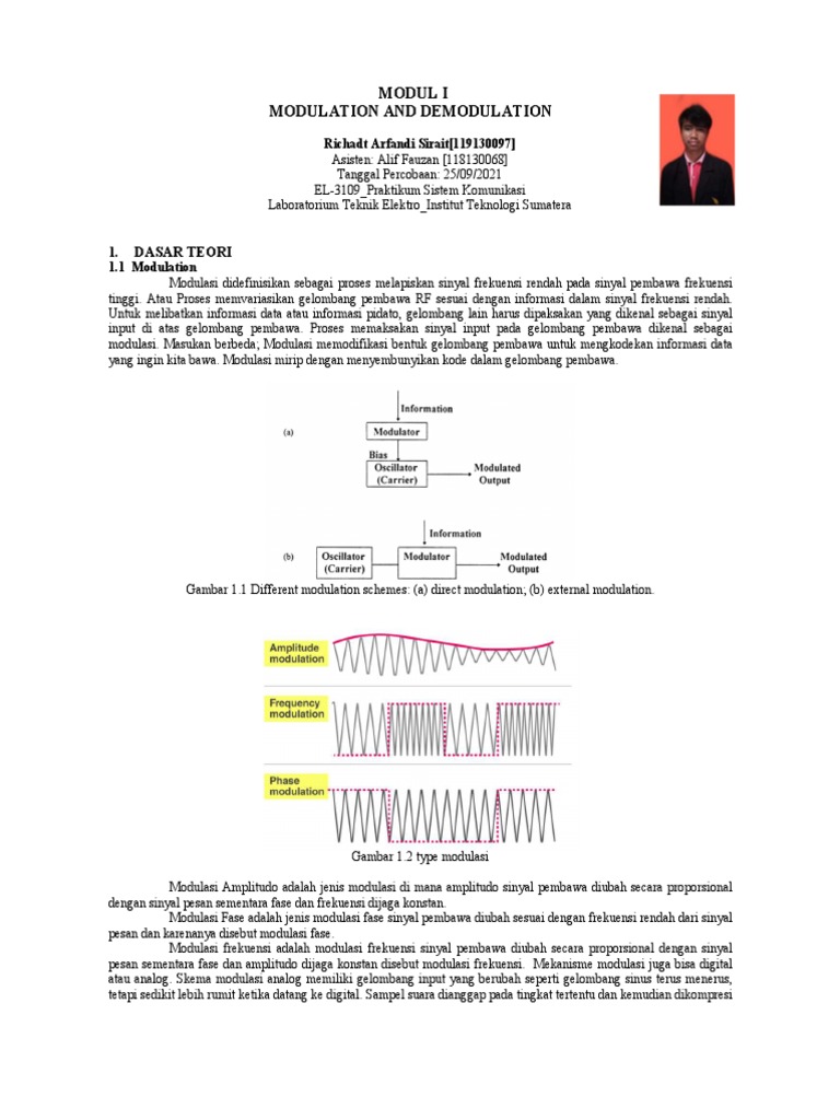 Modulation Dan Demodulation | PDF