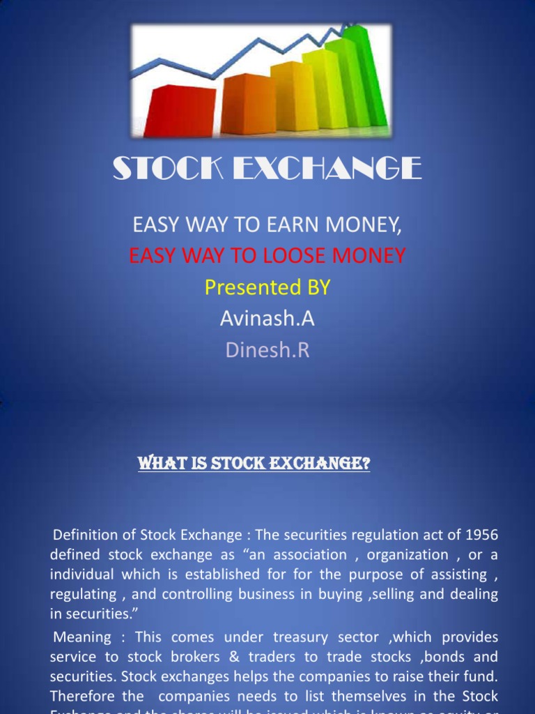 Stock Market | PDF | Stocks | Securities (Finance)