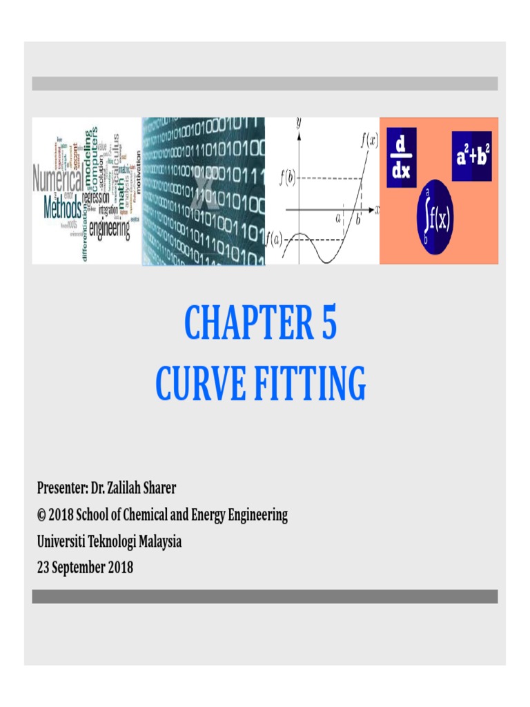 Chapter 5 Curve Fitting | PDF | Errors And Residuals | Regression Analysis Chapter 5 Curve Fitting | PDF | Errors And Residuals | Regression Analysis