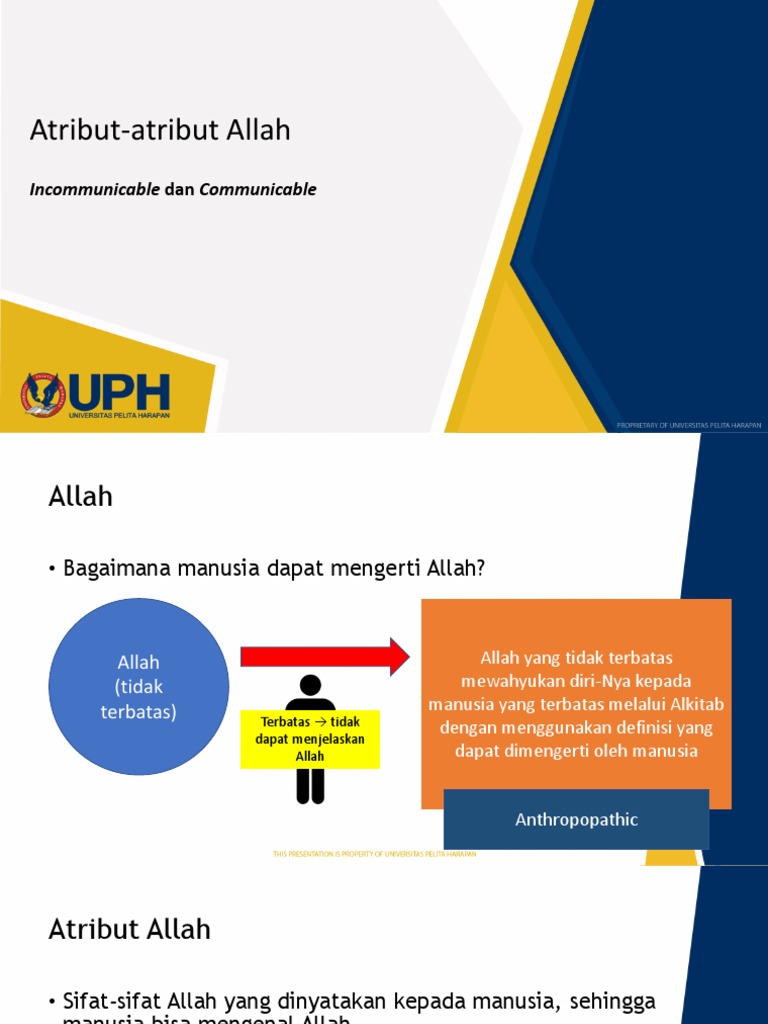 Pertemuan 9 - Atribut-Atribut Allah | PDF