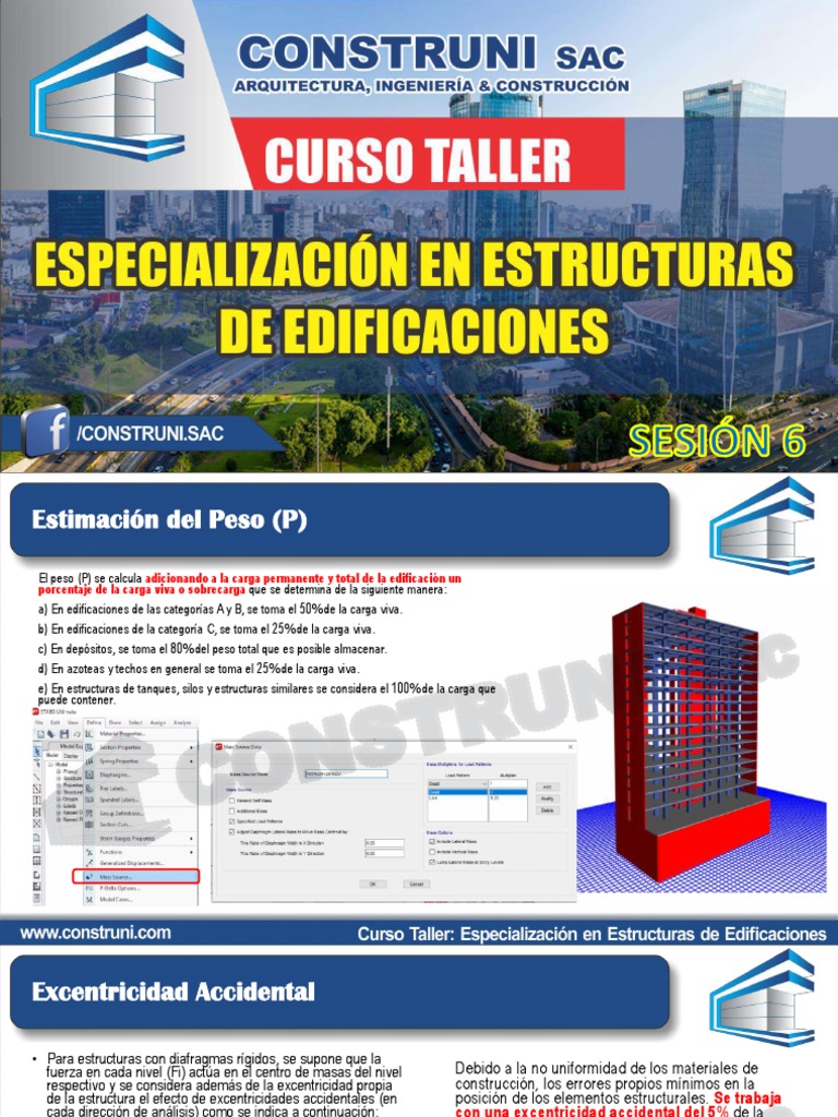 Excentricidad Accidental en Estructuras | PDF | Rigidez | Elasticidad ...